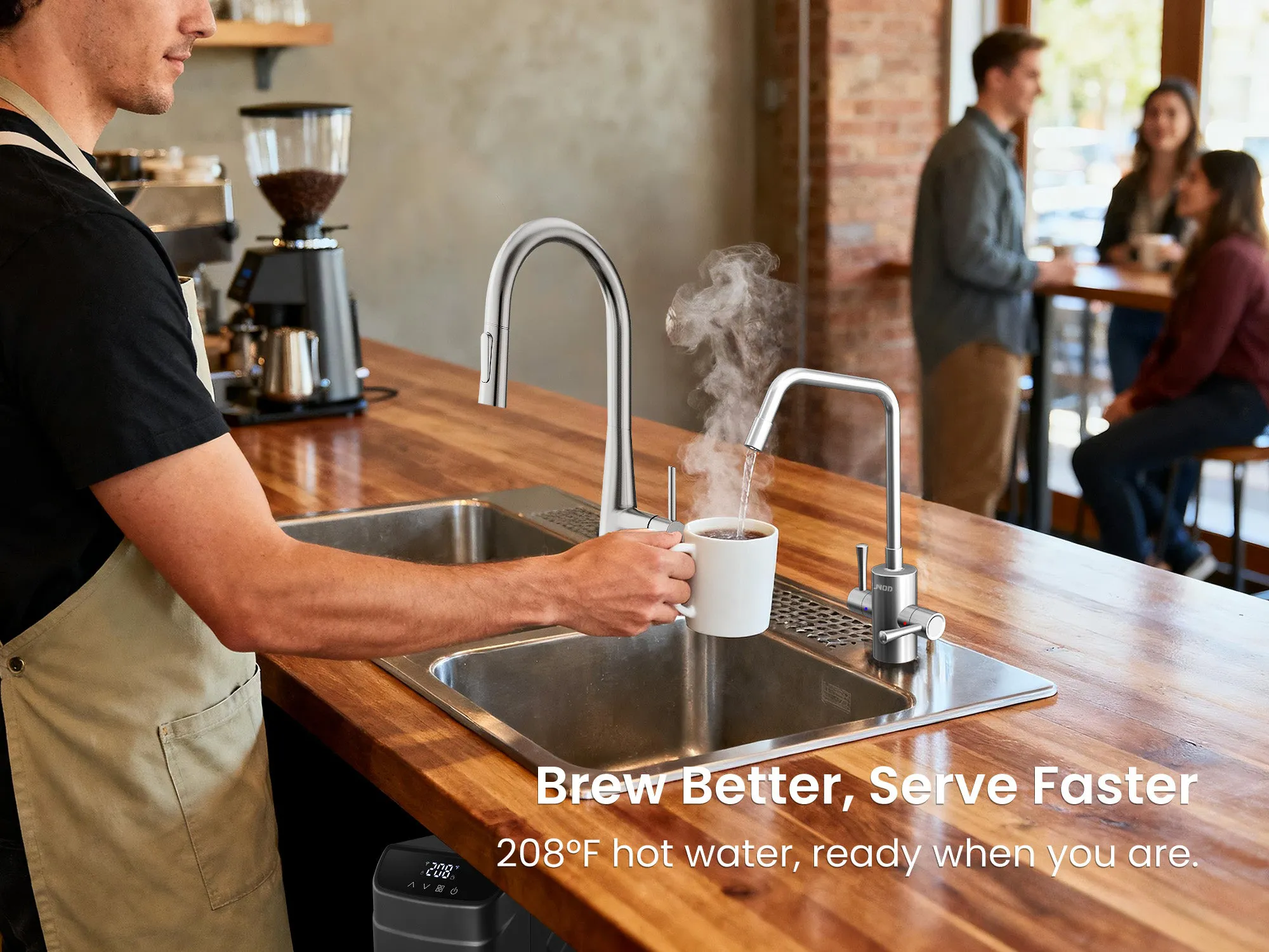 Precision Temperature Boiling Water Tap | JNOD